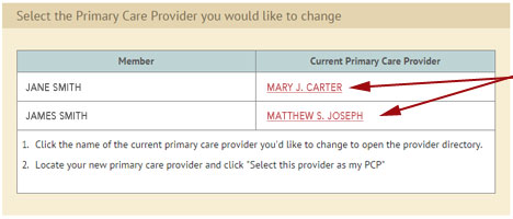 Choosing a new PCP - www.westernhealth.com